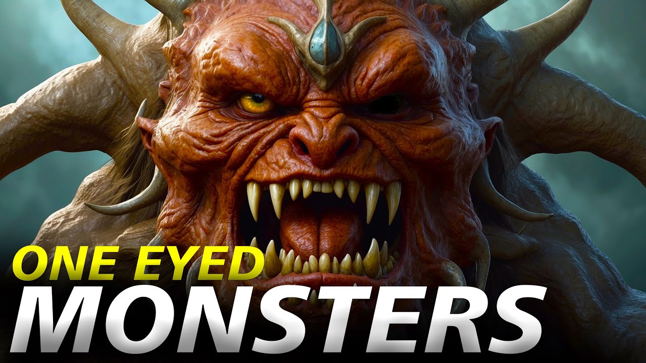 The One Eyed Monsters Of Mythology & Folklore Explained - 4K History ...