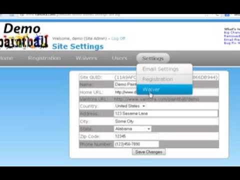 Vantora Admin Instructions for Logo and Basic Settings - YouTube