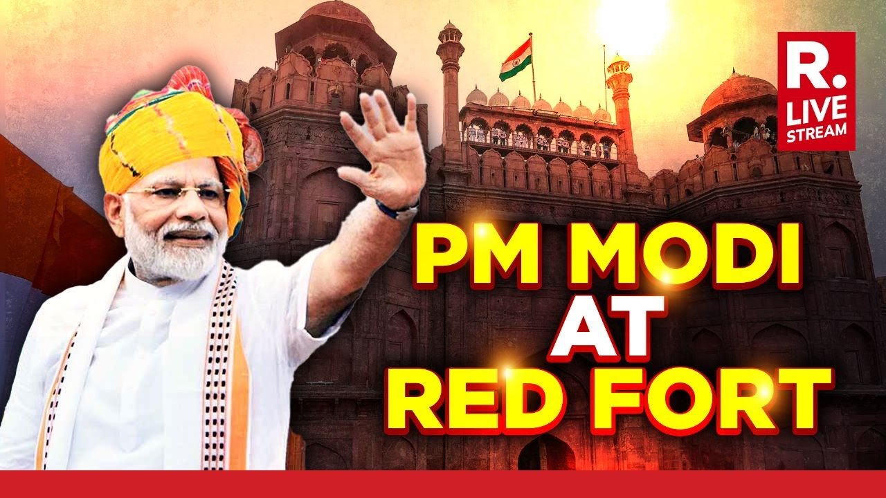 PM Modi LIVE: PM Modi at Red Fort | PM Modi speech | Independence Day ...