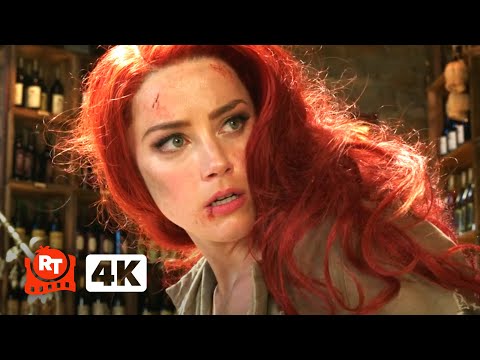 Aquaman (2018) - Mera's Rooftop Chase! | Movieclips