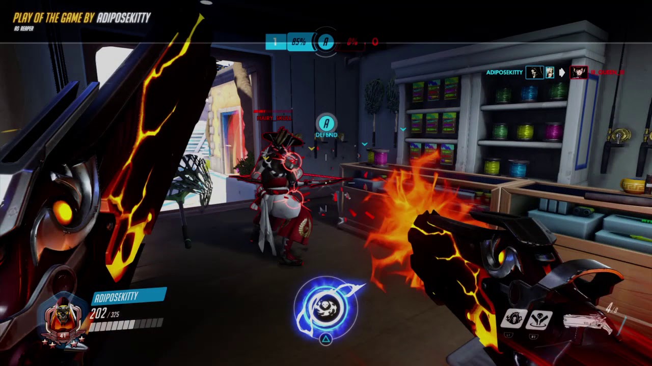 Reaper pixel spray earned - YouTube