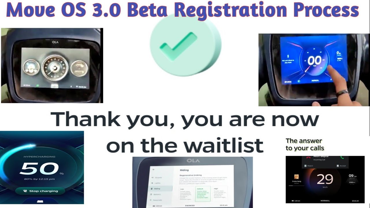 Move OS 3.0 Beta Registration Process |💥 Ola Move OS 3.0 Update 💥 - YouTube