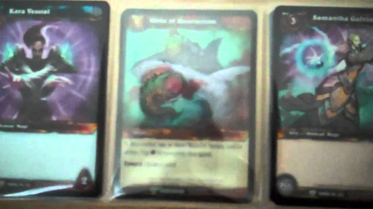 How To Make A Trading Card Wallet - YouTube