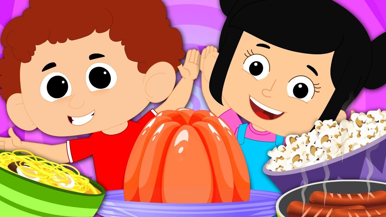 Jelly On A Plate Nursery Rhymes | Baby Songs For Children & Kids Rhyme ...