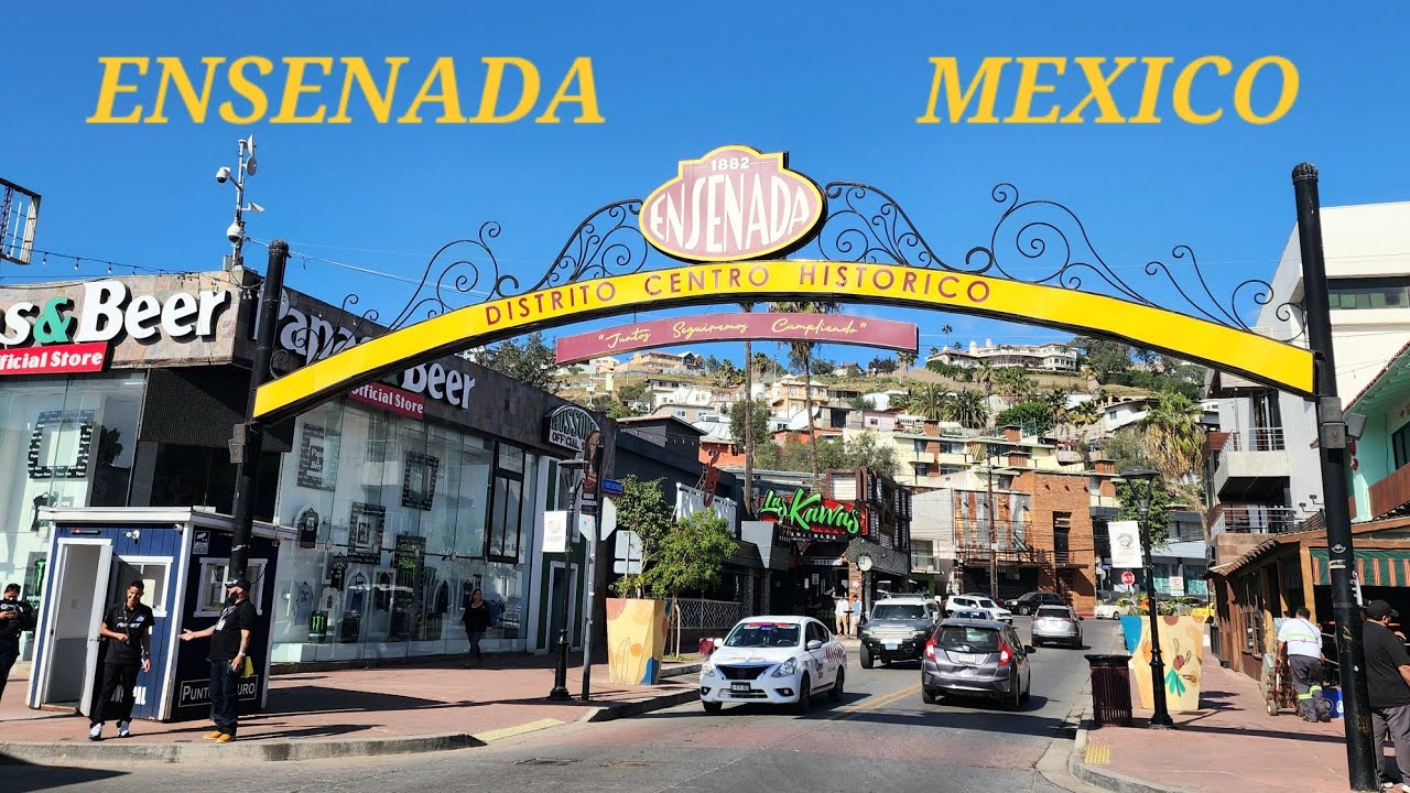 Walking in Downtown Ensenada, Mexico | Baja California | Walking Tour ...