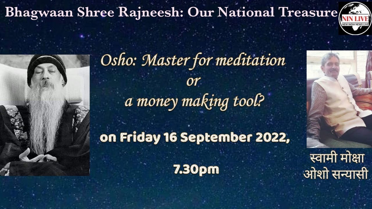 Osho : Master for meditation or Money making tool? - YouTube