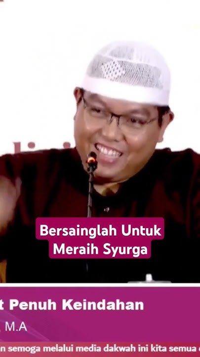 Bersainglah Untuk Meraih Syurga | Ustadz Dr. Firanda Andirja, Lc., M.A. - YouTube