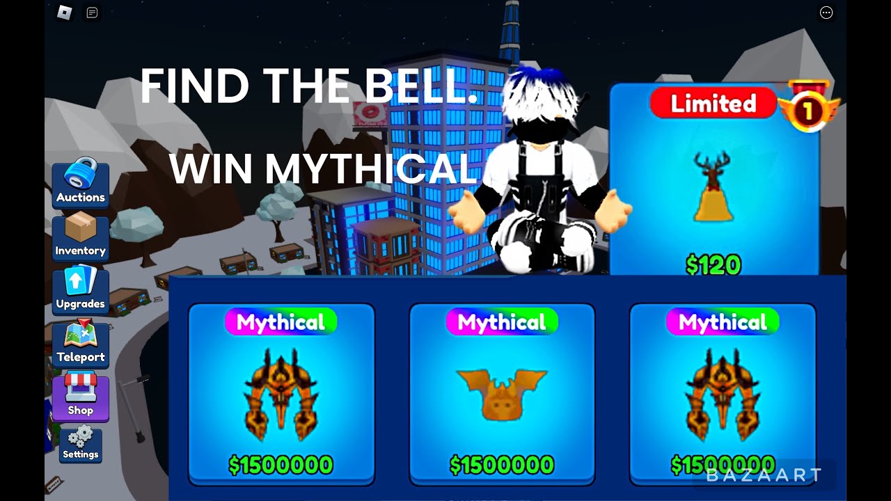 FIND THE BELL AND WIN A MYTHICAL. Bid Battles - YouTube