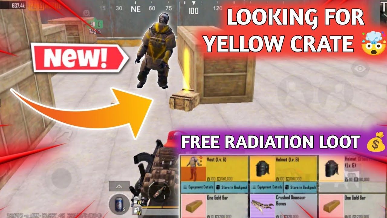 Looking For YELLOW CRATE 🤯 Old Blocked Zone | МЕТРО РОЯЛЬ Chapter 14 ...