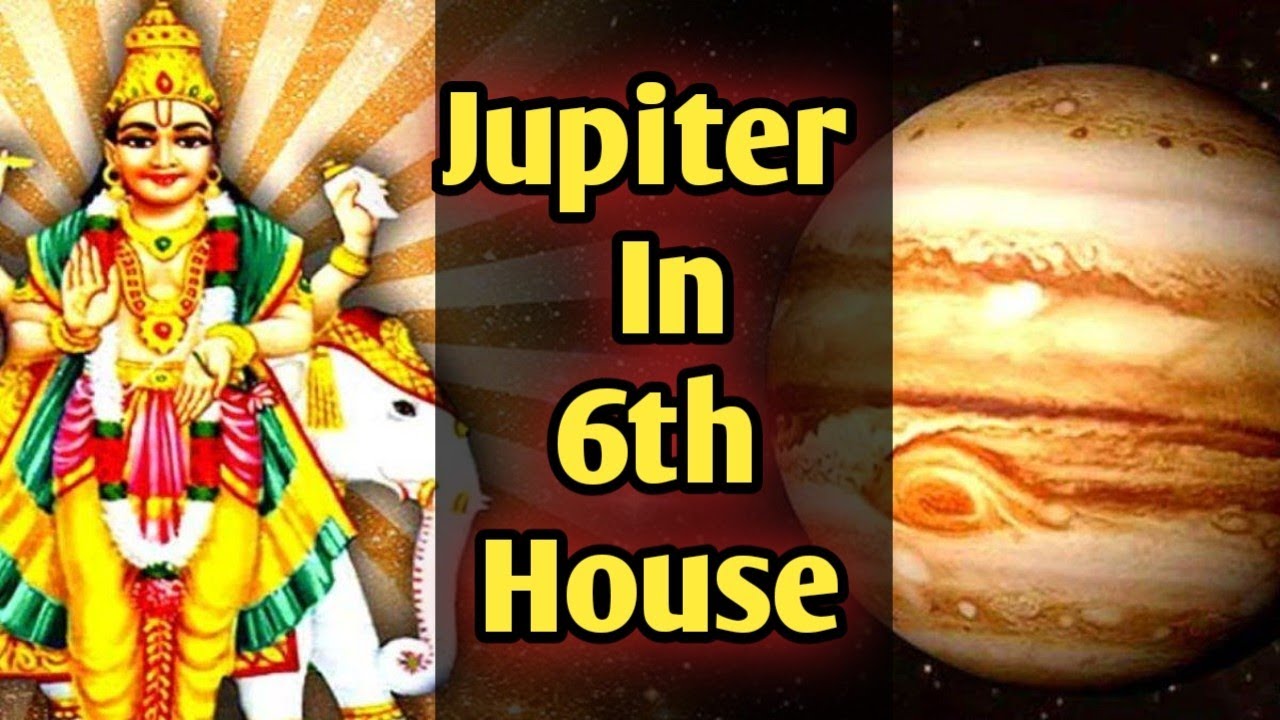 Jupiter In 6th House | गुरु ग्रह का छठे भाव मे फलादेश | #jupiter #guru ...