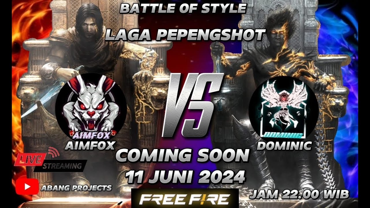 LIVE NOW | LAGA PEPENGSHOT | 4 VS 4 | AIMFOX VS DOMINIC | CLASH SQUAD ...