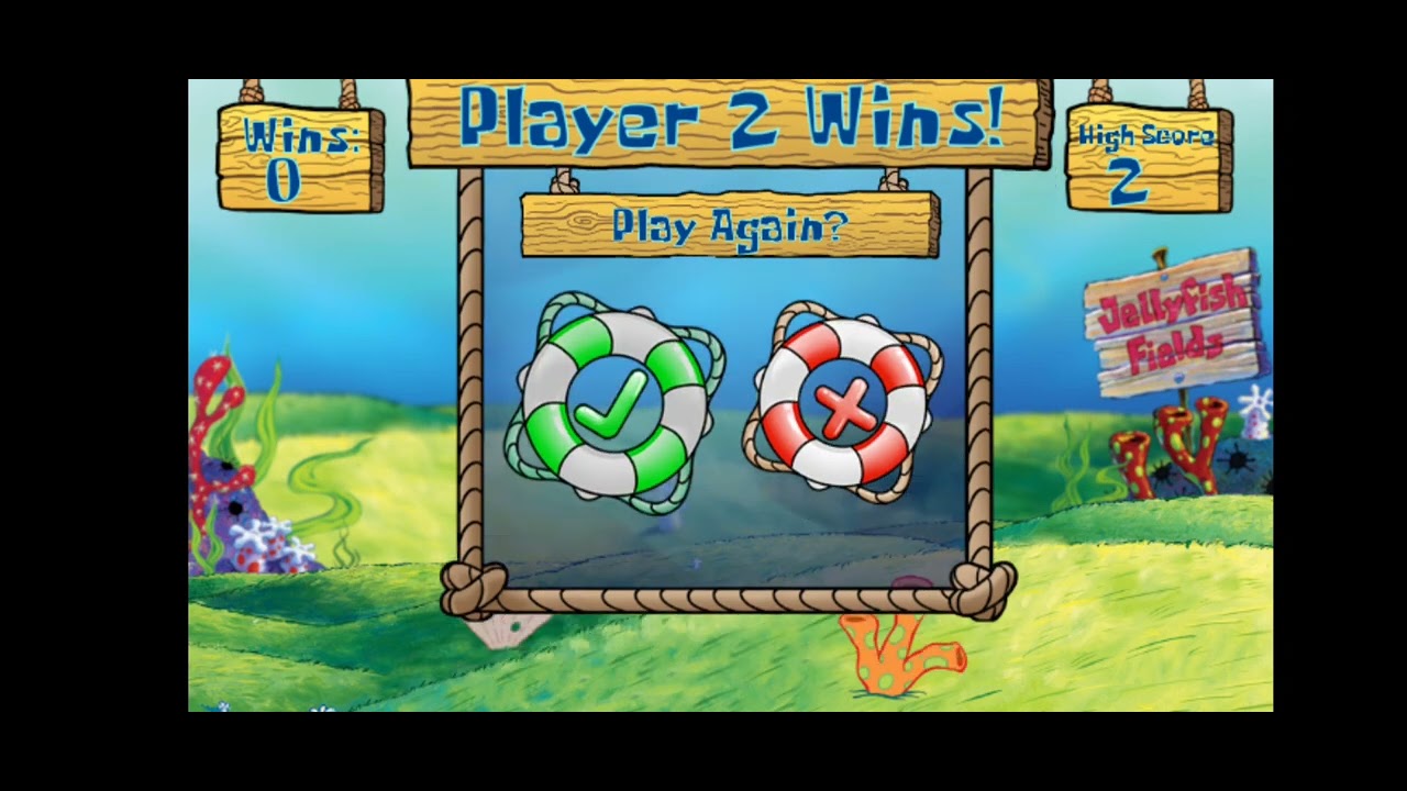 SpongeBob Bikini Bottom Tic Tac Toe Gameplay Nickelodeon - YouTube