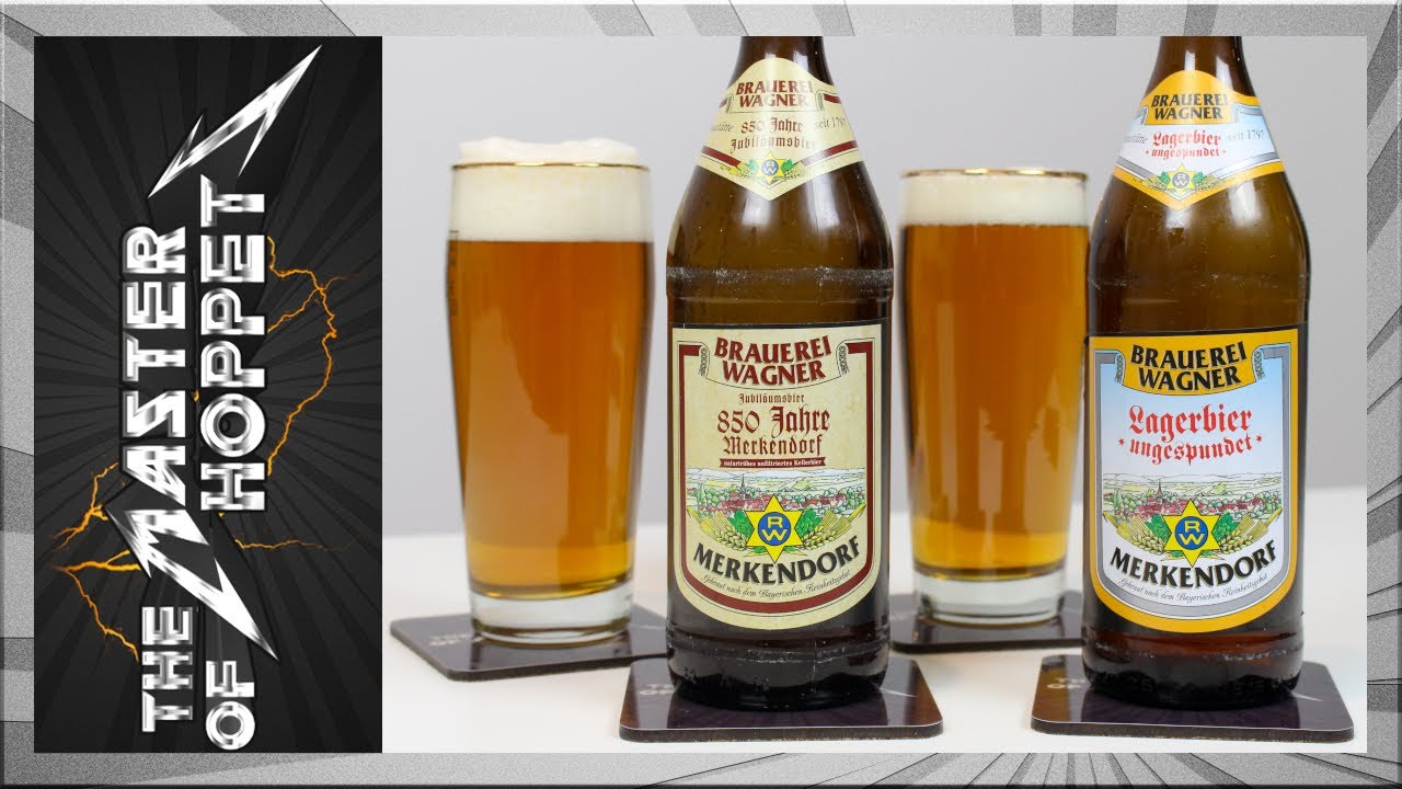Wagner Lagerbier Ungespundet & Jubiläumsbier 850 Jahre Merkendorf ...