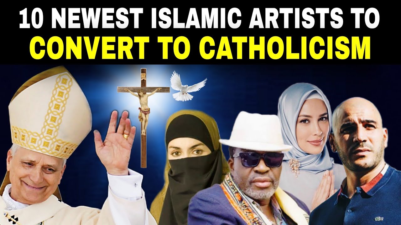 10 Latest MUSLIM Artists who CONVERTED to CATHOLICISM‼️Their reasons ...