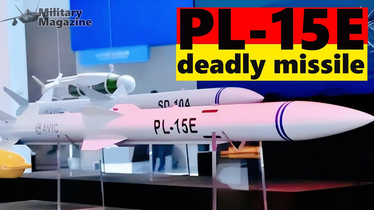 PL-15E: Chinese jet fighters just got more deadly, the best in the world - YouTube