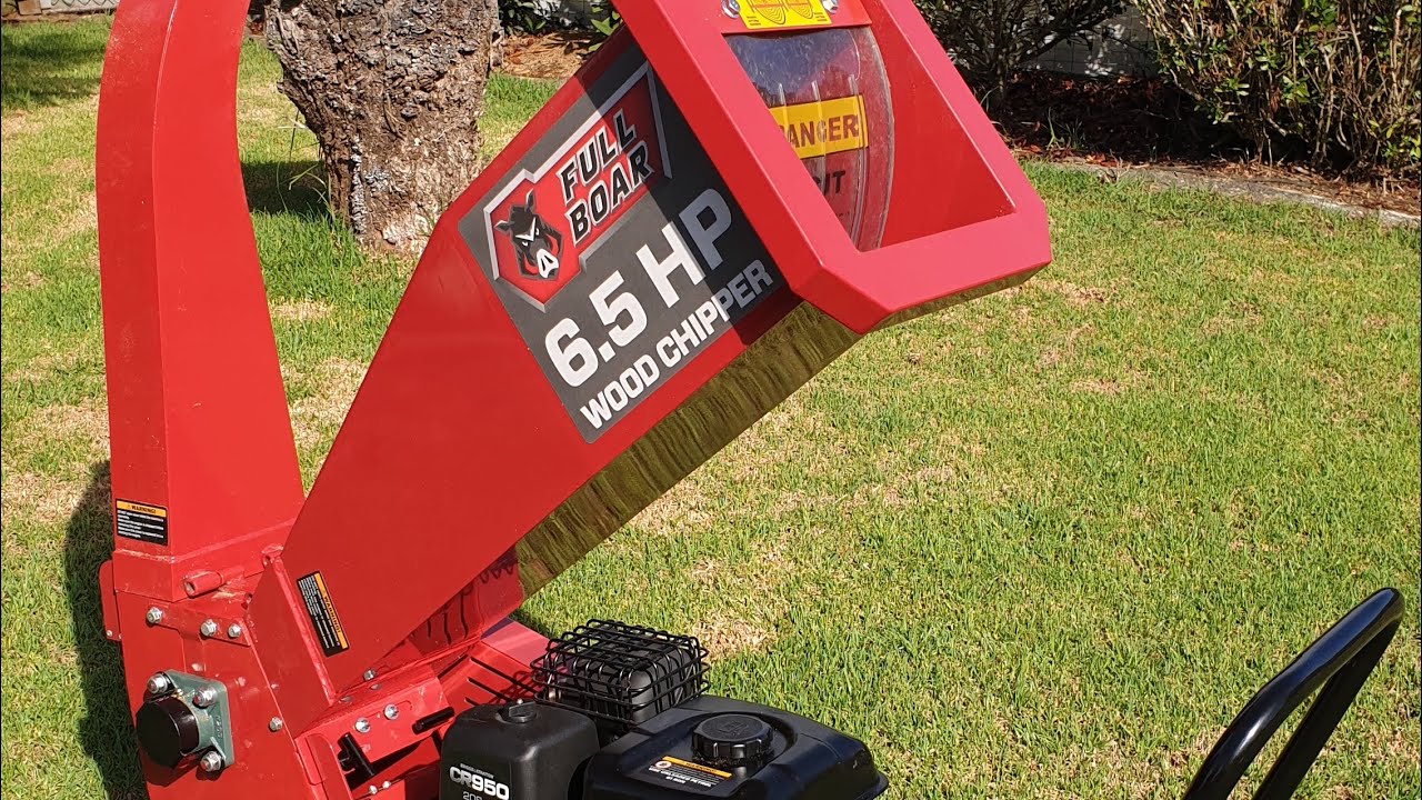 Full Boar Chipper - YouTube