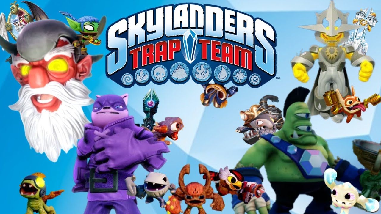 Jugando los DLC's de Skylanders Trap Team con los minis (sale mal ...