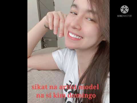 sikat na model artist na si Kim domingo napakaganda  at sexy