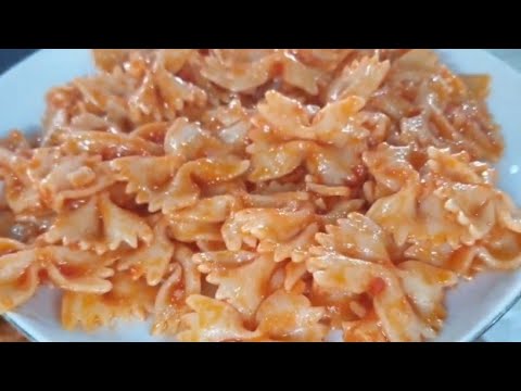 100 kişilik salçalı makarna tarifimiz
