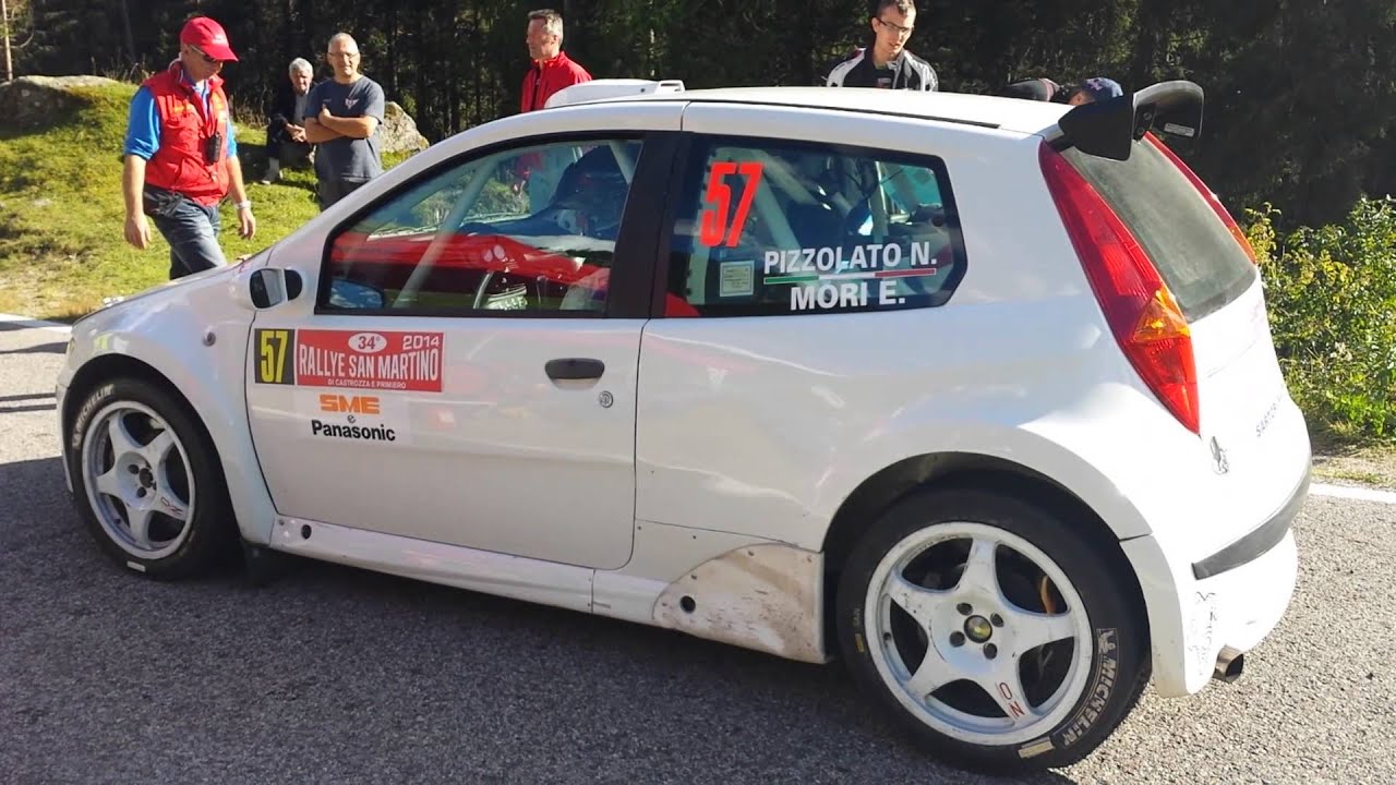 Sound Fiat Punto Kit Rally San Martino Di Castrozza 2014 - YouTube