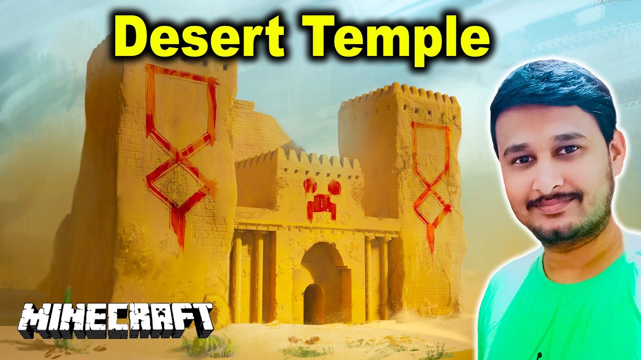 🔴Desert Temple & Secrets Chest Loot | Minecraft live #facecam # ...
