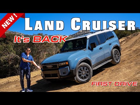 2024 Toyota Land Cruiser FIRST DRIVE REVIEW - It's Back and a Hybrid ...