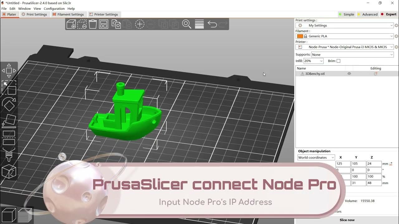 Prusaslicer and Node Pro quick tutorial - YouTube