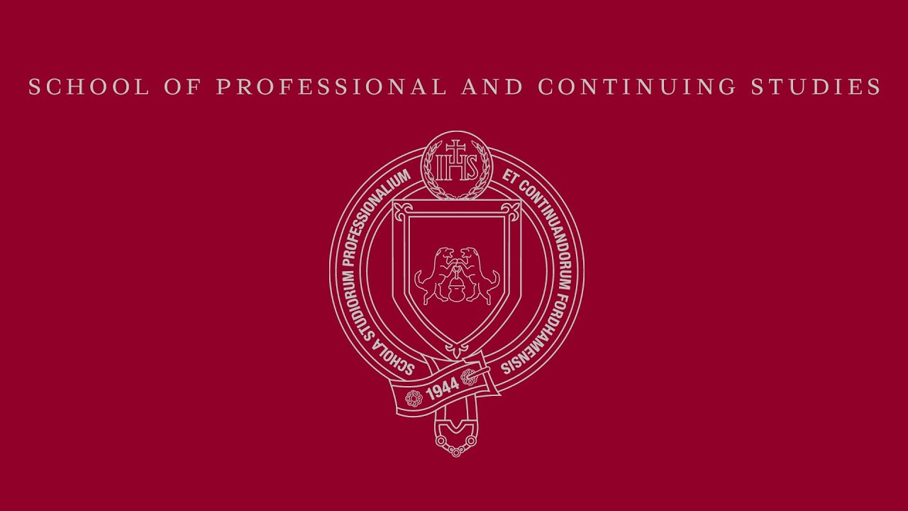 2022 Fordham School of Professional and Continuing Studies | Diploma ...