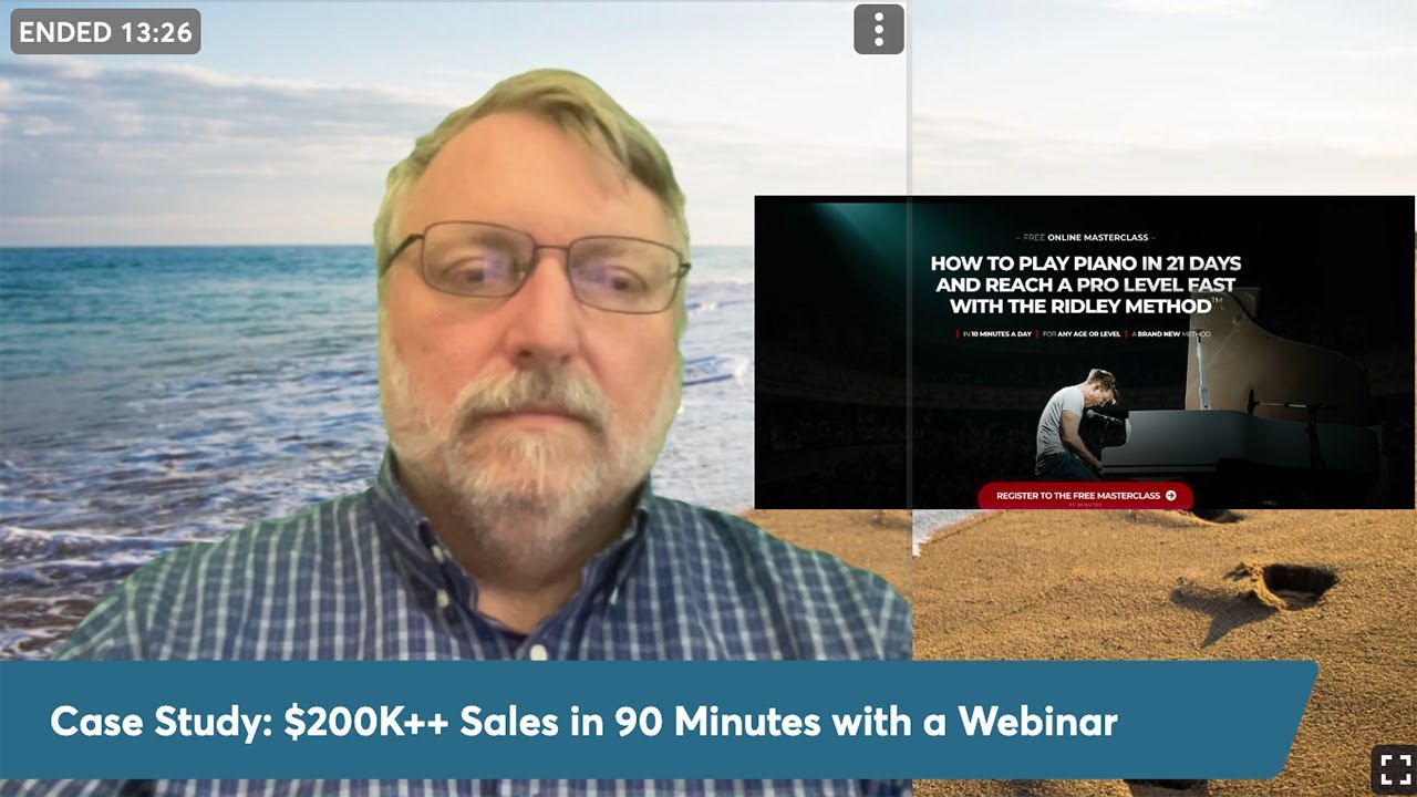 Generate $200K ++ In Hours With a Webinar: Case Study - YouTube