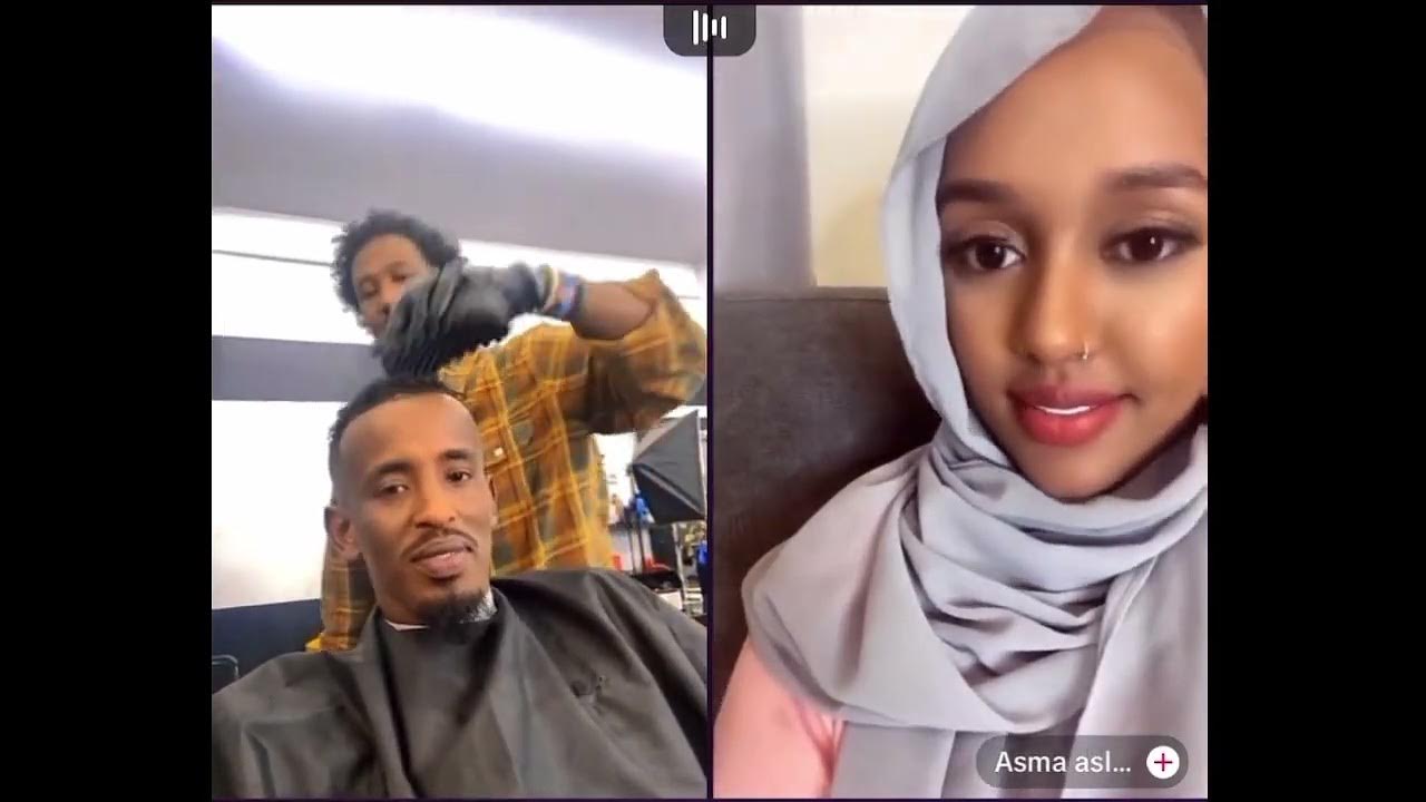 Ayub Kaarlo Oo Timaha Laga Jaraayo Vs Asma Asluup Ciyaar Sheeko Qosol Qaraaxo - YouTube