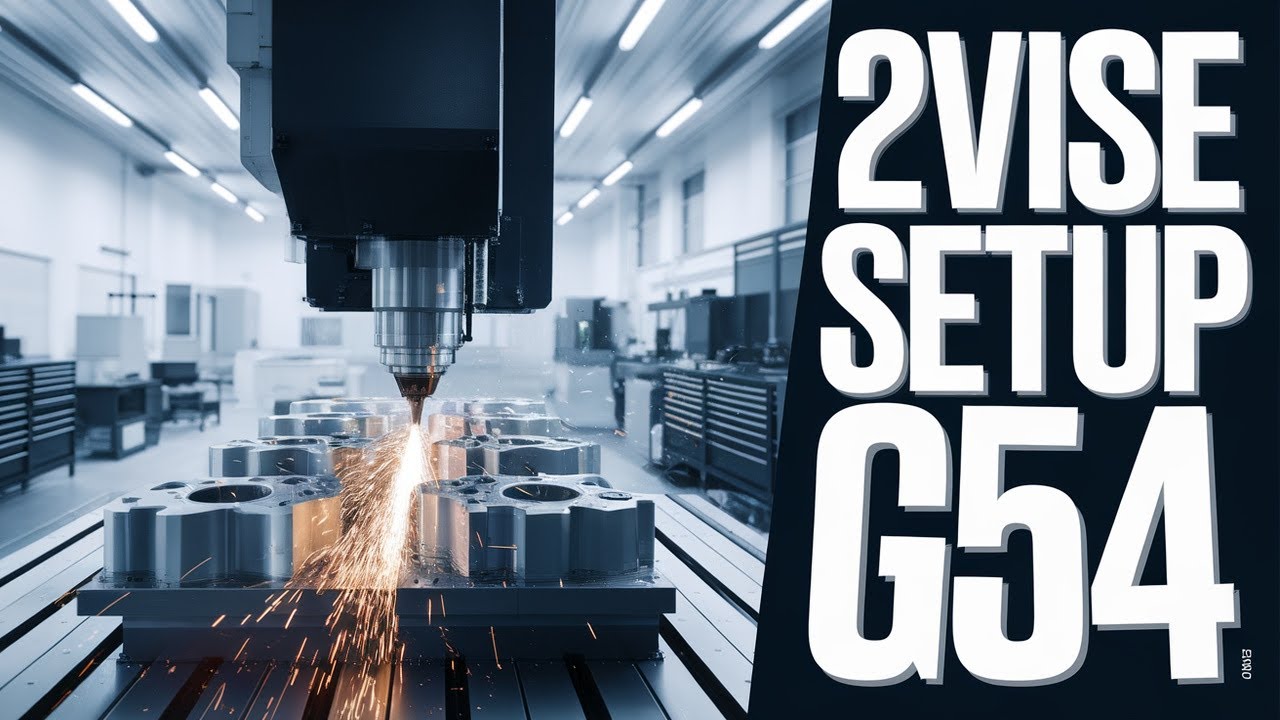 Run More Than 1 Part at a Time; How 2Vise Setup G54 Production Shop ...