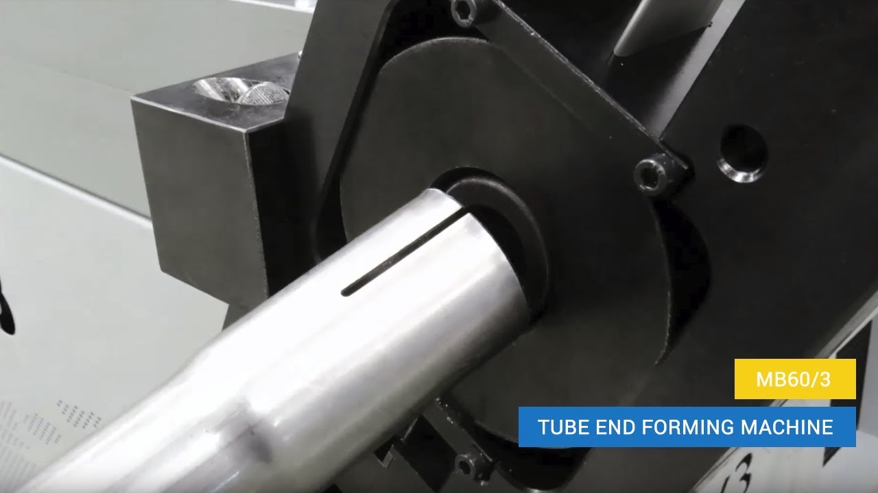 Tube End Forming Machine - Exhaust Pipe Connector Coupler MB60/3 | AMOB ...