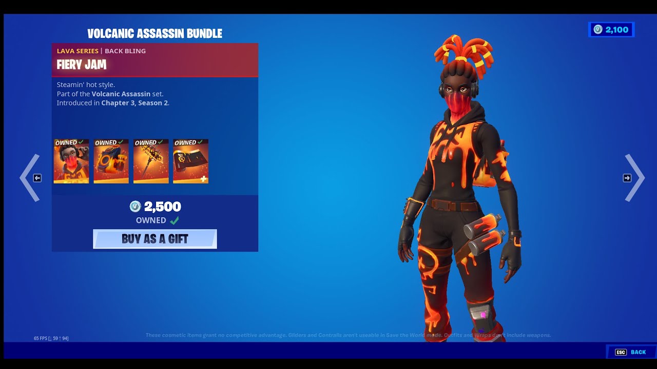 Fortnite Item Shop *NEW* VOLCANIC ASSASSIN BUNDLE! (28th August,2022 ...