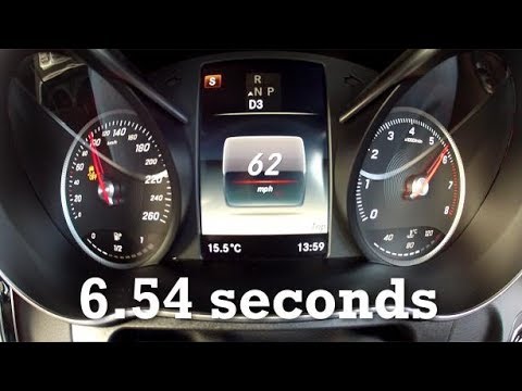 2016 Mercedes-Benz C300 Coupé (180kW/245hp) 7G+ 0-160km/h 100mph with ...