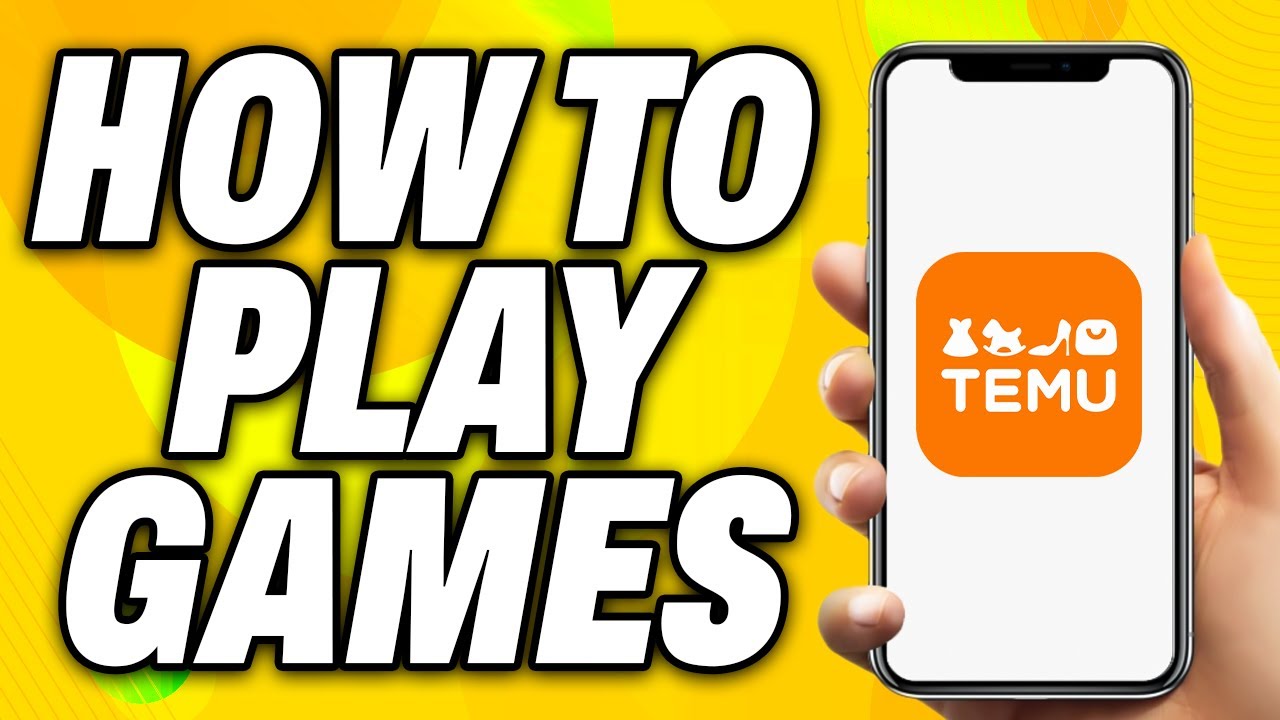 How To Play Games On Temu - Quick Fix - YouTube