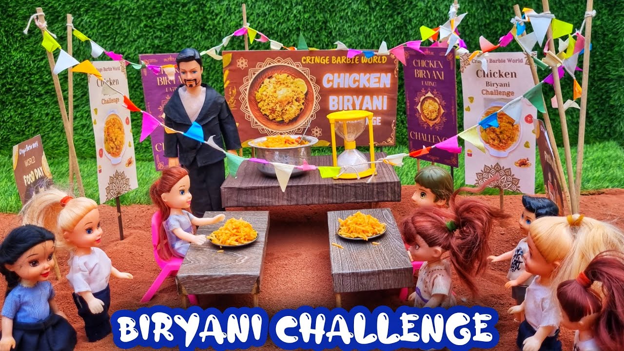 Biryani Challenge | Episode - 50 | Cringe Barbie World - YouTube