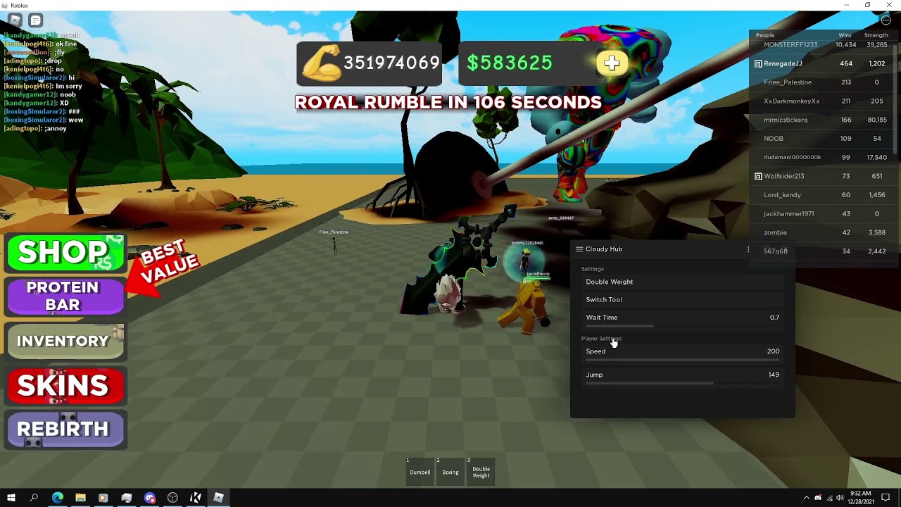 [Boxing Sim 2] Cloudy Hub v2 Showcase #2 - YouTube