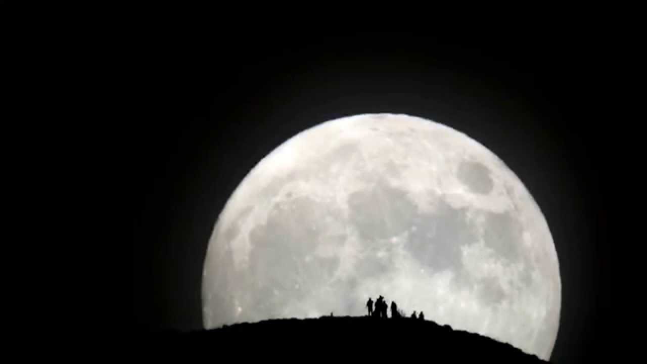 Moon Rise at Mission Peak - YouTube