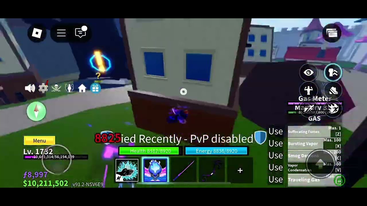 Gas combos blox fruits - YouTube