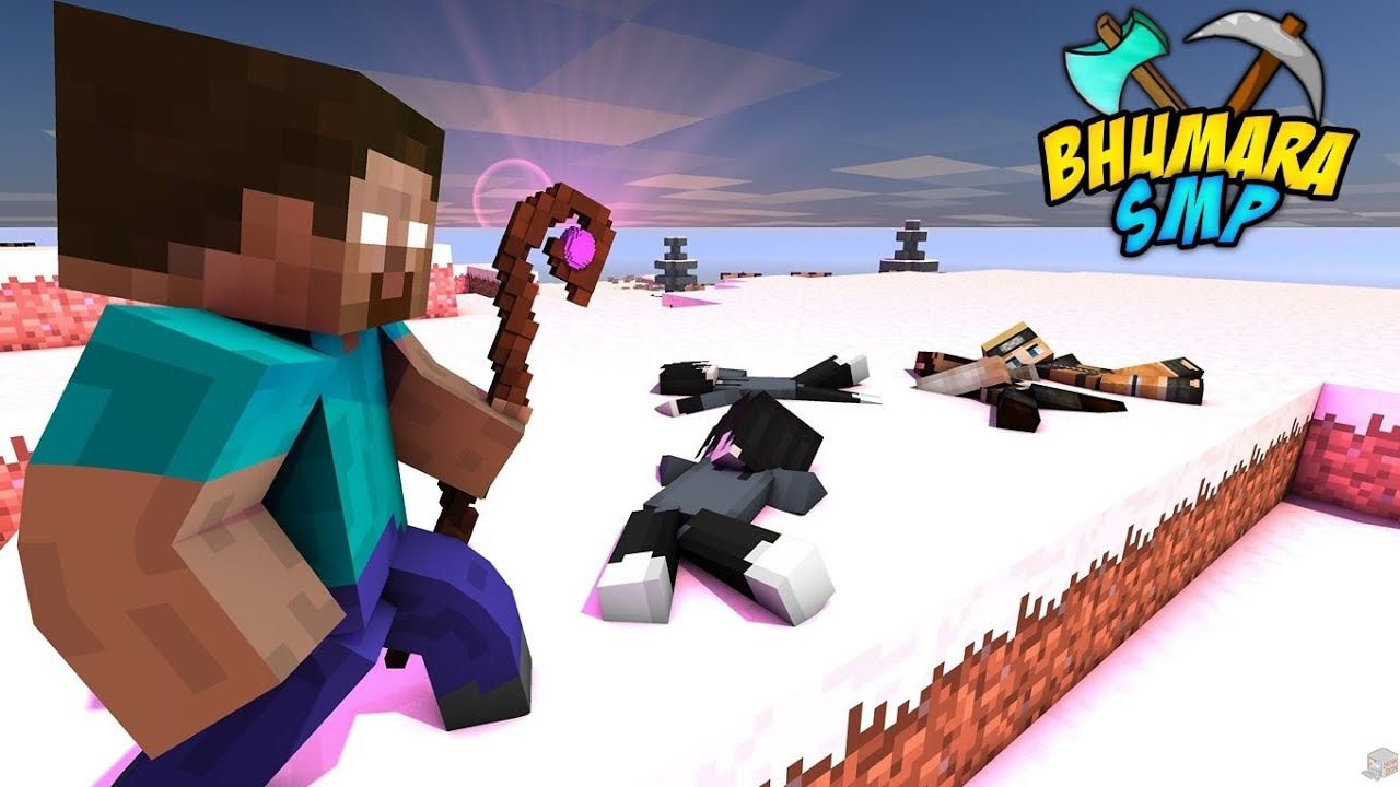 Saving ‎@proGaming2.6 from Herovrine and king Barbarian/ BHUMARA SMP EP ...