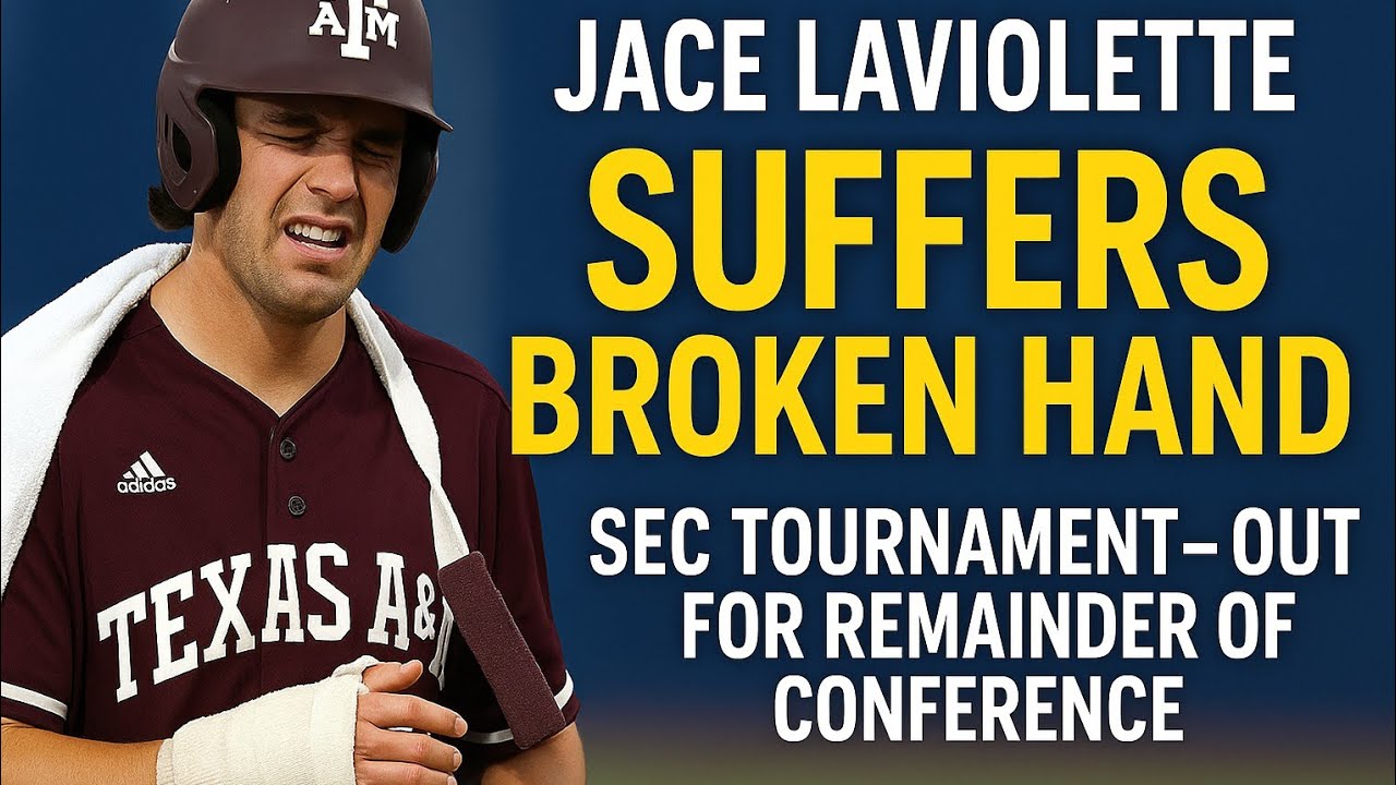 Texas A&M Star Jace LaViolette Suffers Broken Hand in SEC Tournament ...
