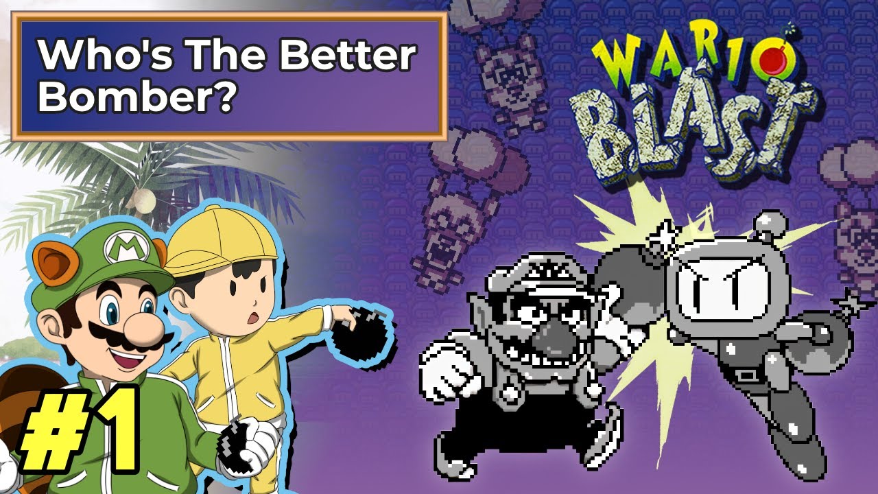 CAN WE DROP DA BOMB!? -Wario Blast (Competitive Multiplayer Race) - Let ...