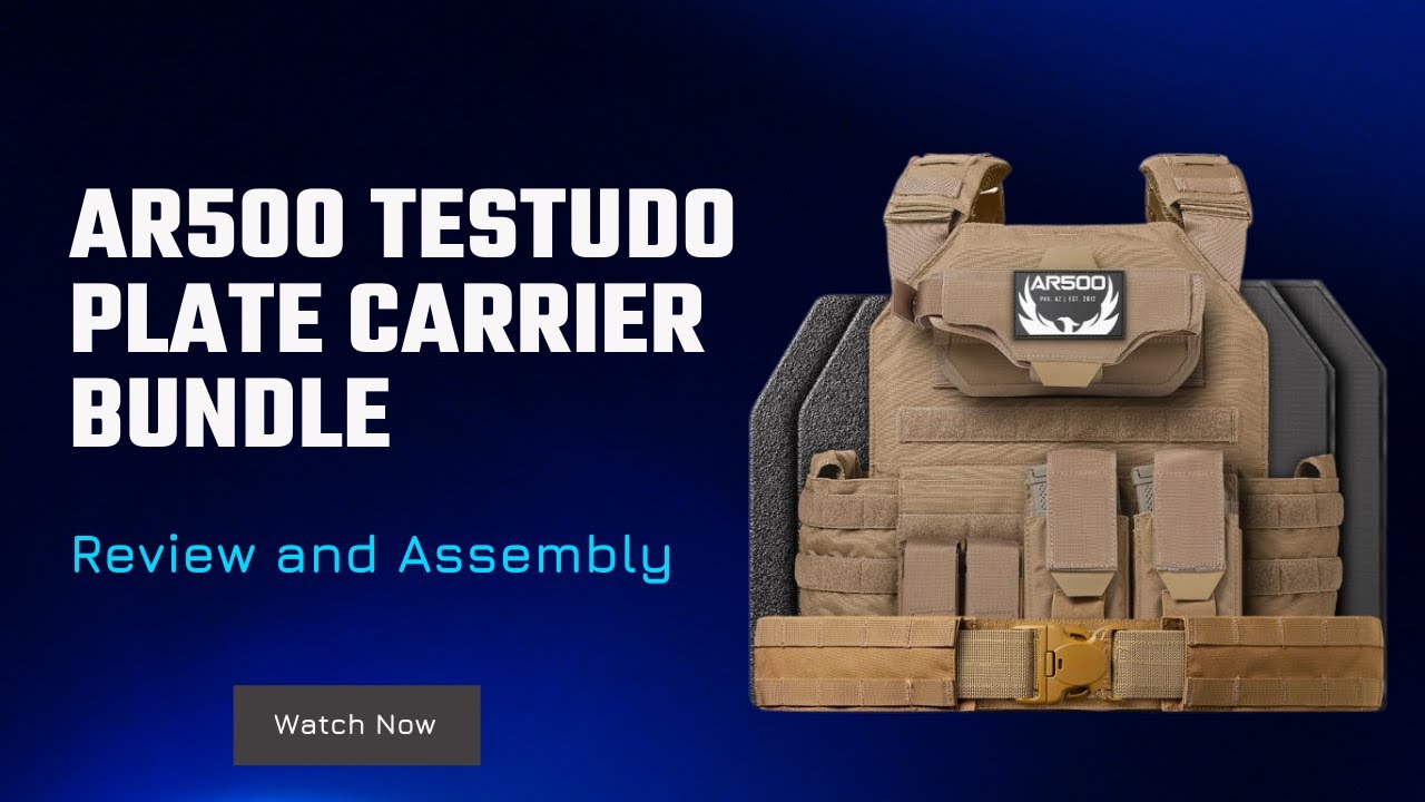 AR500 Testudo Plate Carrier Bundle Review and Assembly - YouTube