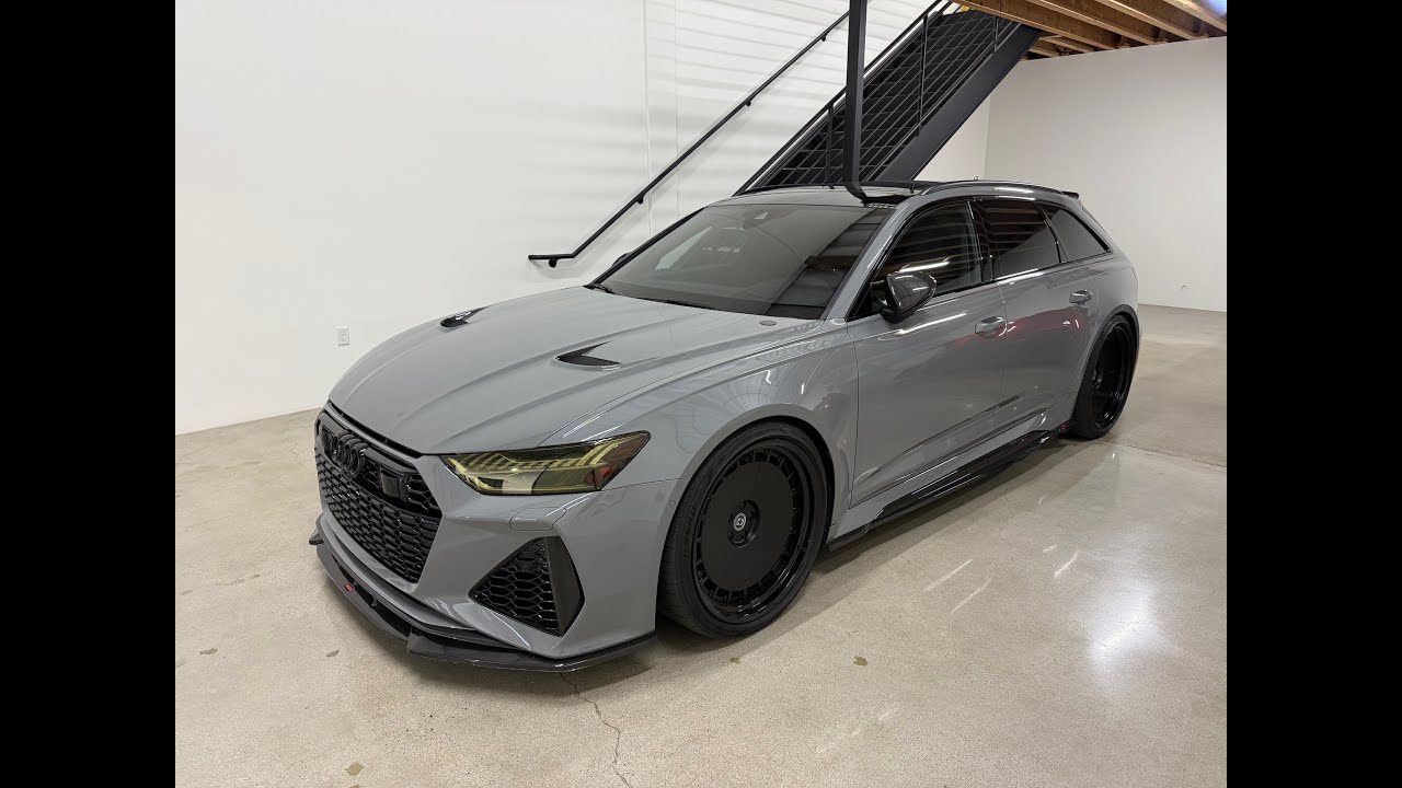 Highly Modified 1,000HP Audi RS6 Avant Wagon in Nardo Grey #cars # ...