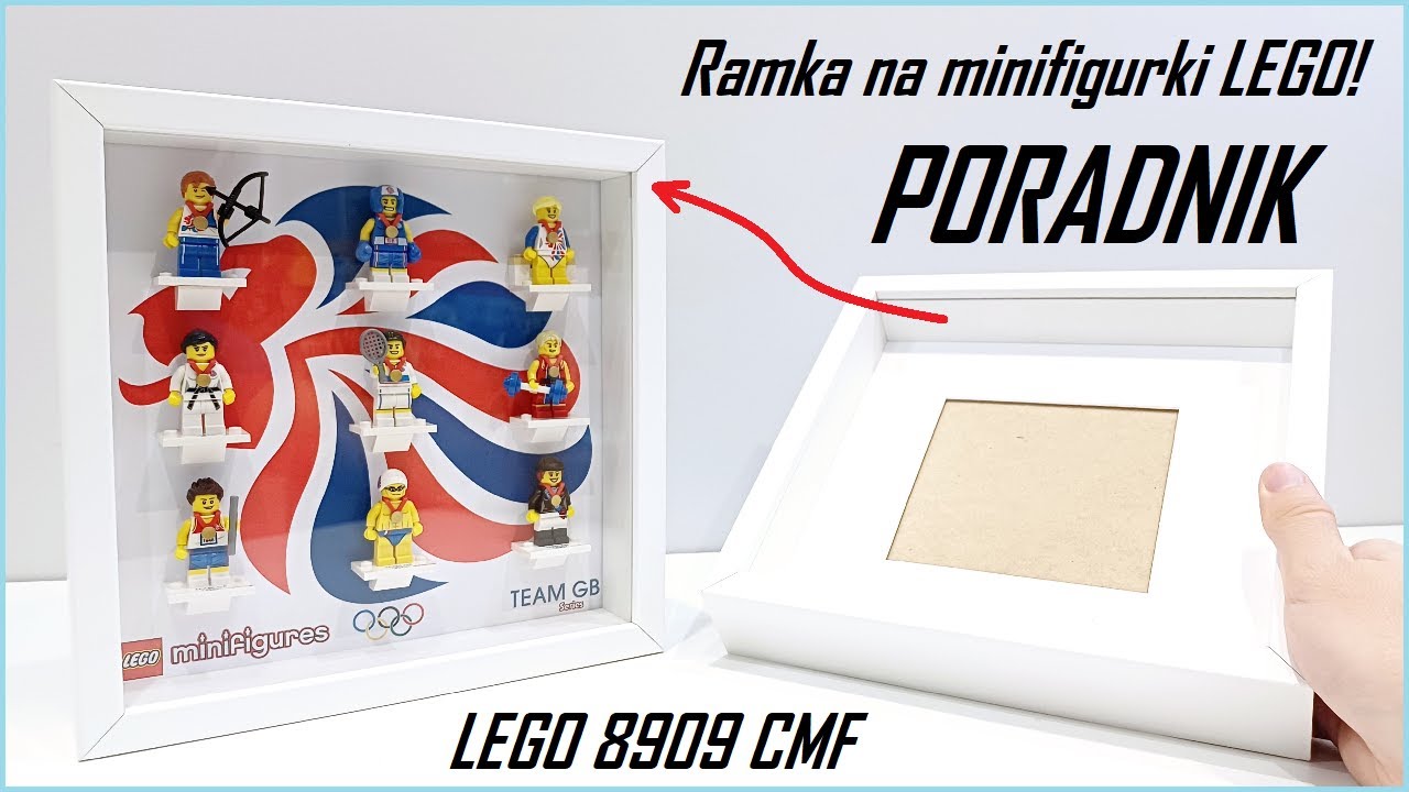 Jak zrobić własną ramkę na minifigurki LEGO? / LEGO CMF 8909 / PORADNIK ...