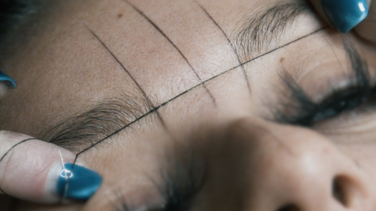 Microblading Eyebrows - step by step (short promo) - YouTube