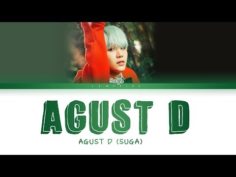 BTS Suga (AGUST D) - Agust D [Color Coded Lyrics/Han/Rom/Eng/가사]