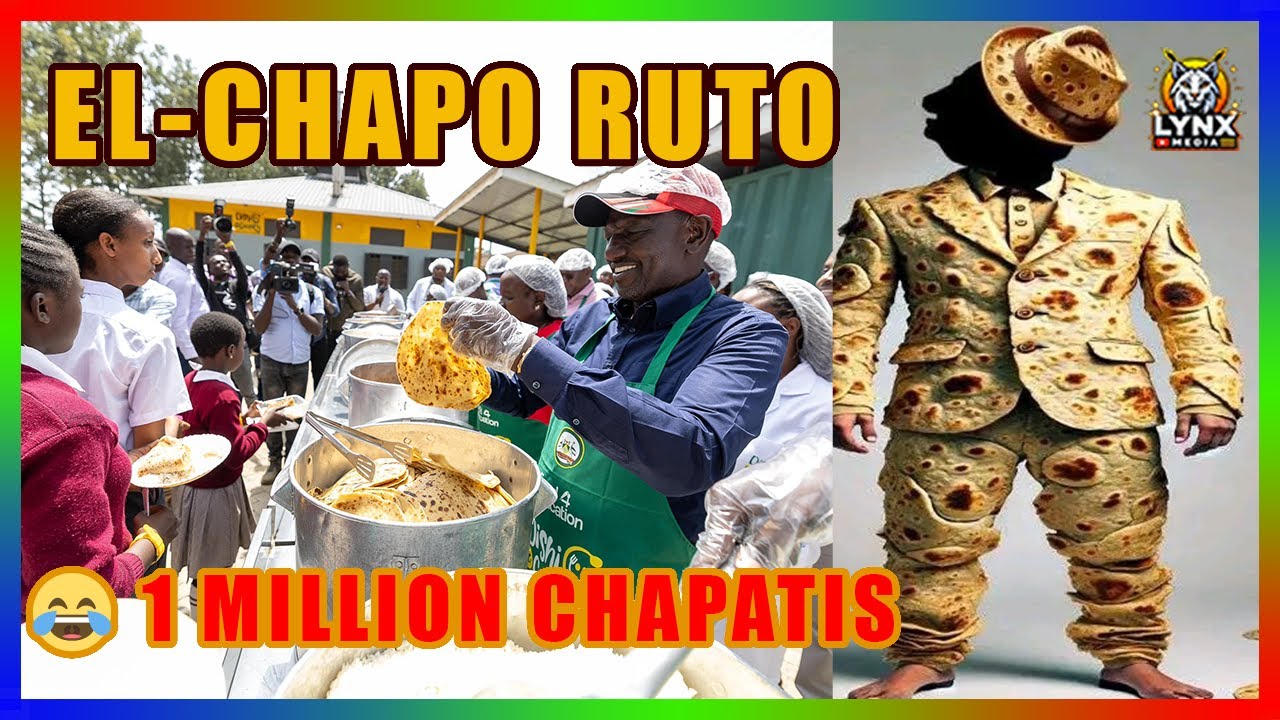 🔥 EL-CHAPO! RUTO EMBRACES CHEEKY NEW NICKNAME AFTER PROMISING 1 MILLION ...