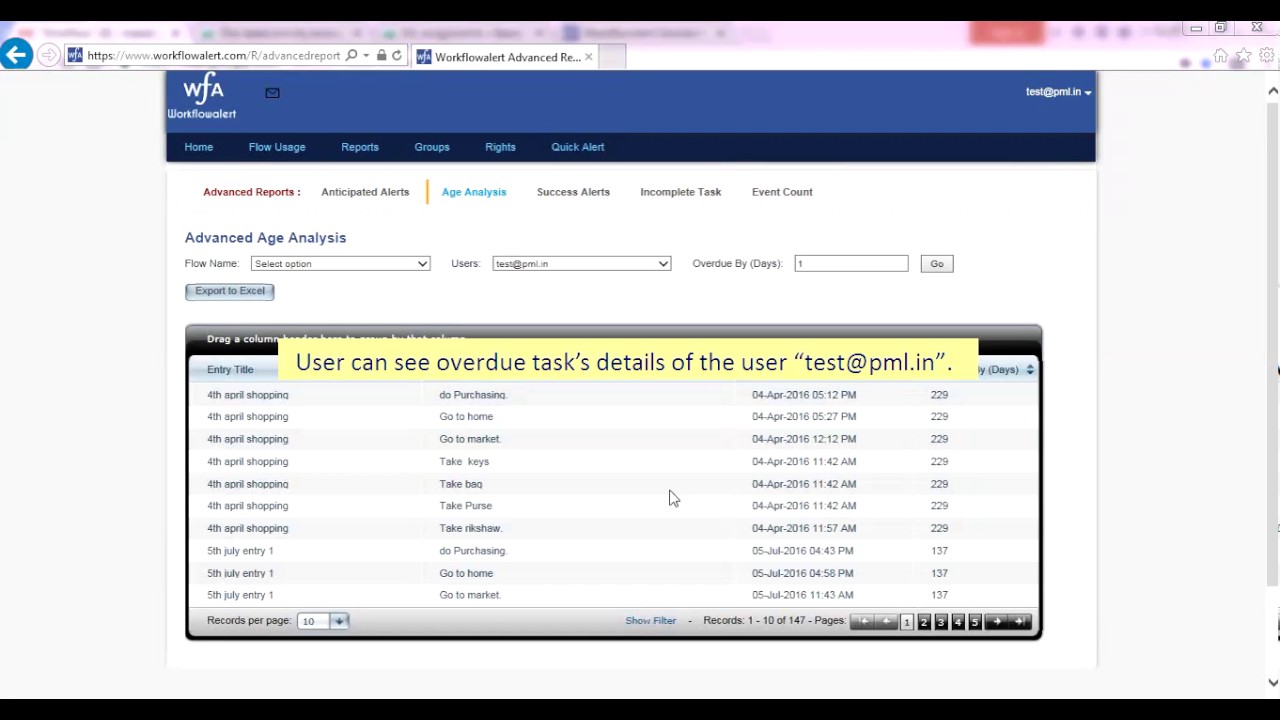 Advanced report of Age Analysis report and How to use it? - YouTube