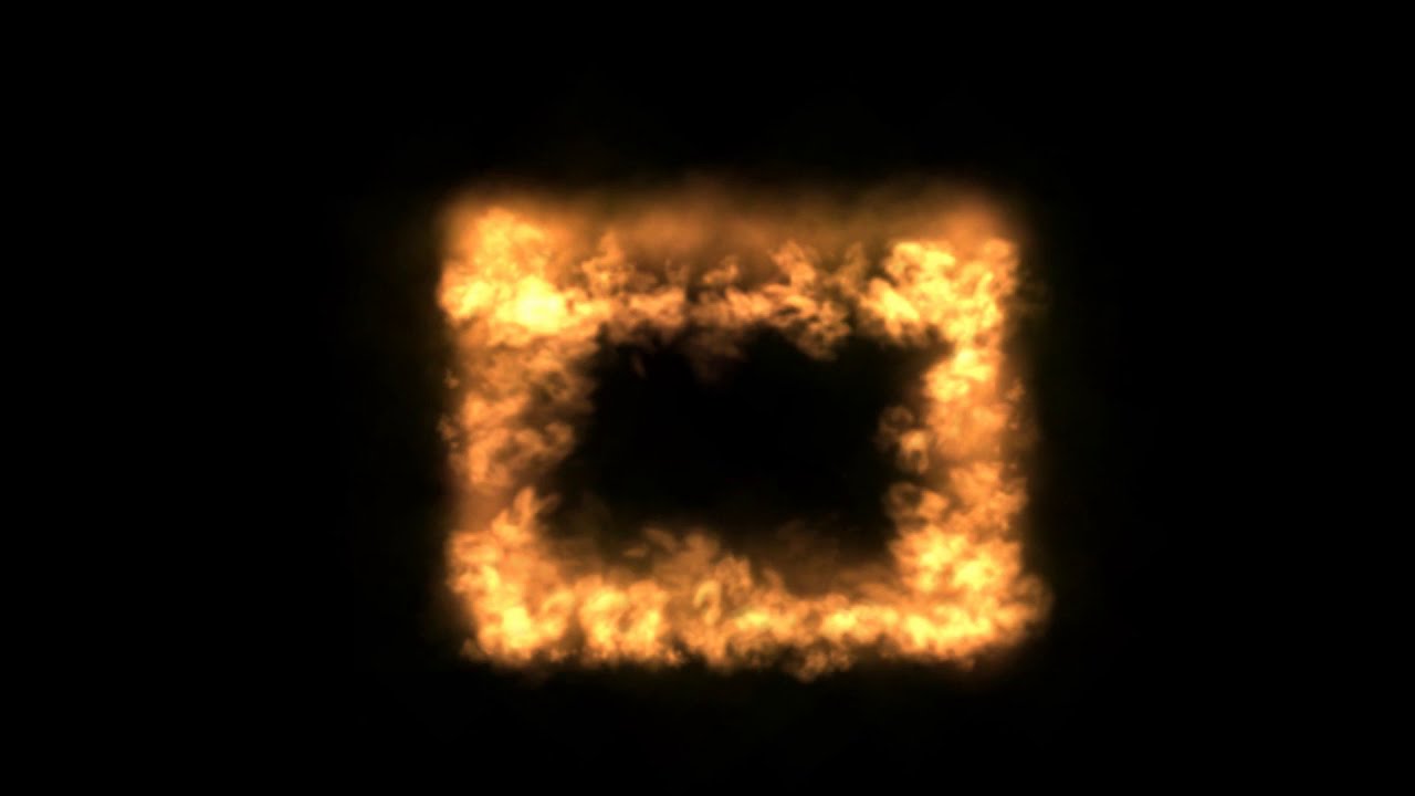 Furnace Fire Green Screen - YouTube